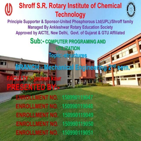 Structure (Computer programming and utilization) | PPTX