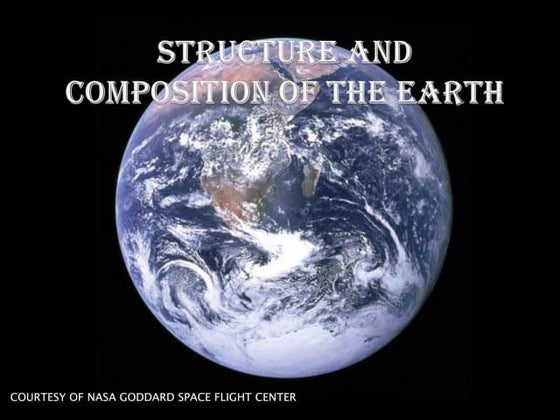 STRUCTURE OF THE EARTH | PPT