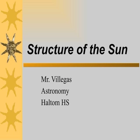 The Sun: Our Star | PPTX