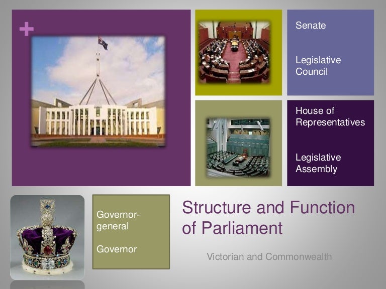 Structure and function of parliament
