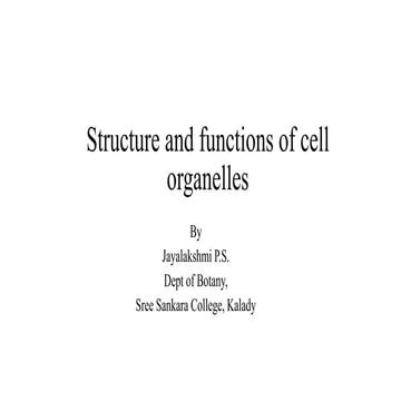 Structure and functions of cell organelles.pptx