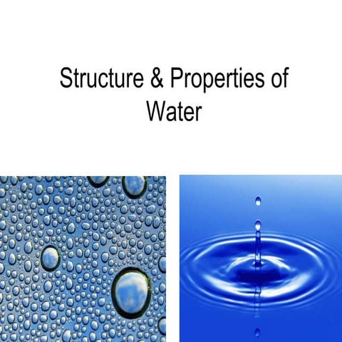 Structure and Properties of Water.ppt