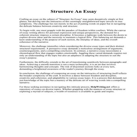 Structure An Essay.pdf
