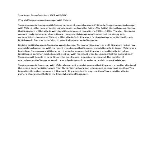 Structured Essay Question Answer Chap9 | DOCX