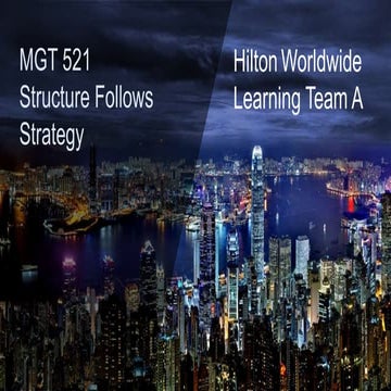 Structure Follows Strategy Presentation | PPTX