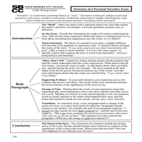 Narrative essays | PPTX