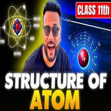 Structure of Atom hdrusuhdhjvcshkvhvb nbb | PDF