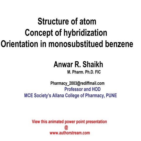 Structure of atom final | PPT