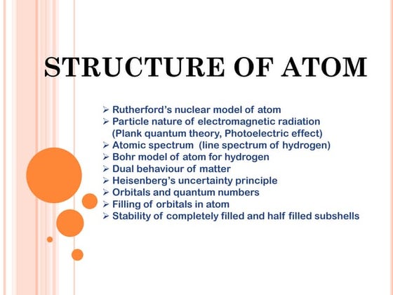 Atoms Class 12 NCERT chapter 12 | PPTX