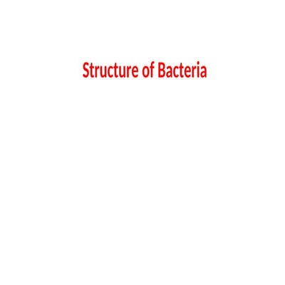 Structure of bacteria .ppt good educational service | PPT