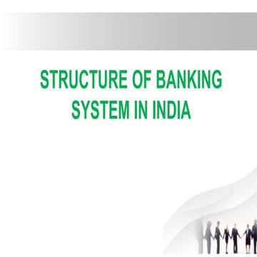 Structure of banks | PPTX