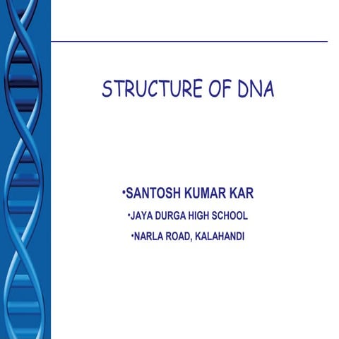 Structure of dna and replication | PPT