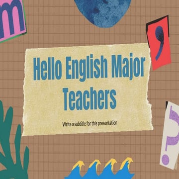 STRUCTURE OF ENGLISH.pptx review english major | PPTX