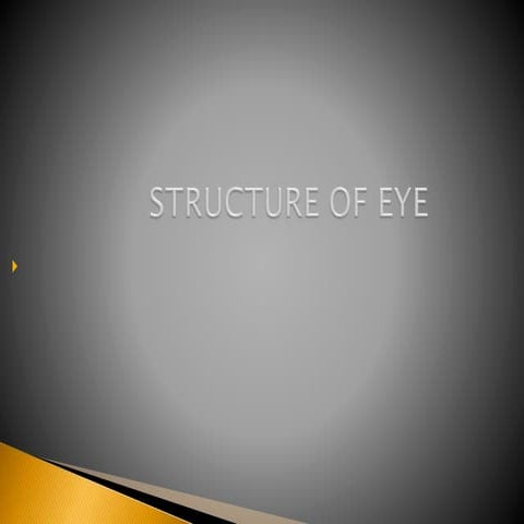 Structure of eye | PPT