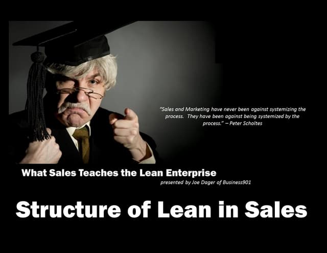 Lean Sales Method Cap Do