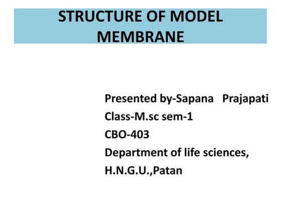 Membrane Channels And Pump | PDF