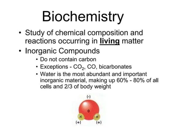 The Chemistry of Life | PPT
