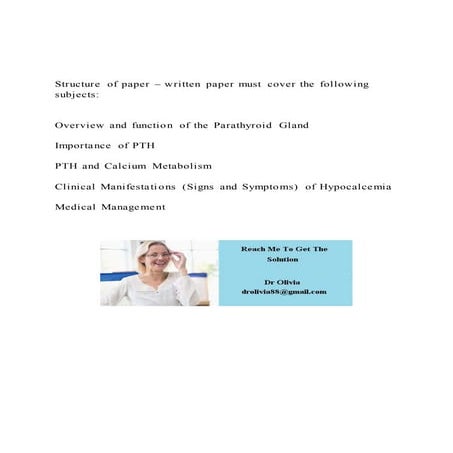 Structure of paper – written paper must cover the following su | DOCX
