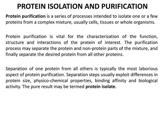 Isolation of cellular Proteins.pptx