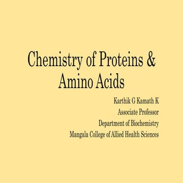 Qualitative test of proteins | PPTX