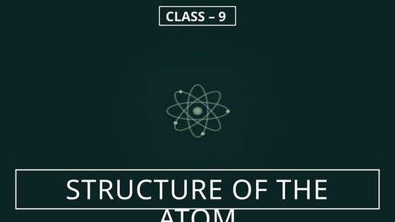 structure of the atom | PPT