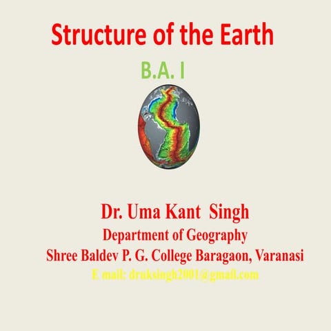 Structure of the earth | PPT