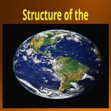 Structure of the Earth Core Mantle Crust 9 ICSE.pptx