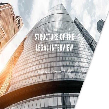 STRUCTURE OF THE LEGAL INTERVIEW presentation.pptx