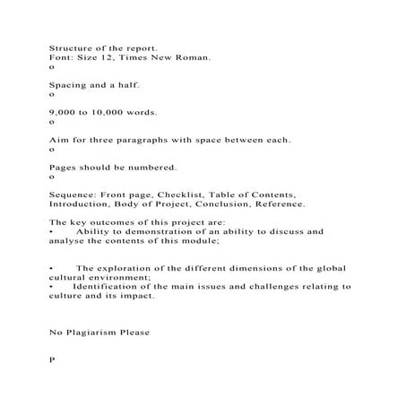 Structure of the report.Font Size 12, Times New Roman. oSpa.docx