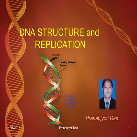 Structure & Replication of DNA | PPTX
