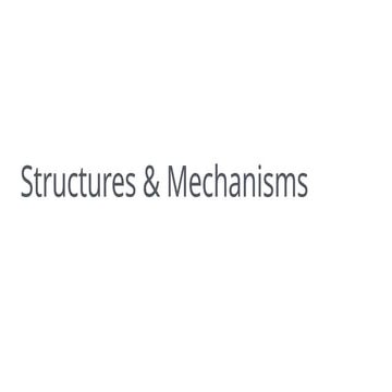 Structures and mechanisms - Grade 7 science - CANADA. | PPTX