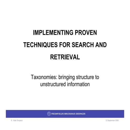 Structuring The Unstructured In The Enterprise Ppt 8553