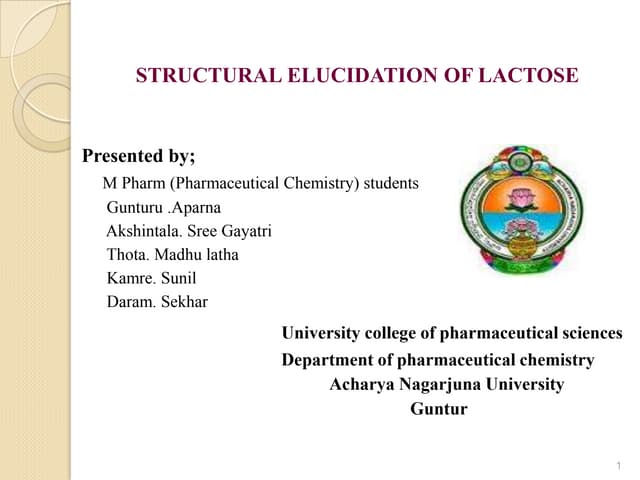 Fischer projections of monosaccharides | PPTX