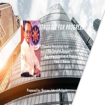 Fidel v. ramos | PPTX