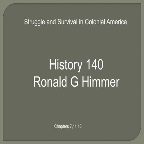 Struggle And Survival Chapters 6,9,10,14 | PDF