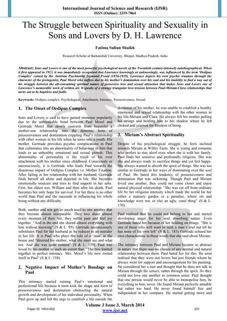 Struggle Between Spirituality And Sexuality Pdf