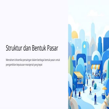 Struktur-dan-Bentuk-Pasar dalam ekonomi manajerial | PPTX