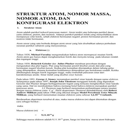 Struktur atom | PPTX