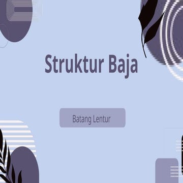 Perhitungan Balok Lentur Struktur Baja.pdf