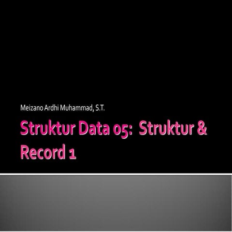 Struktur data chapter_05 | PPT
