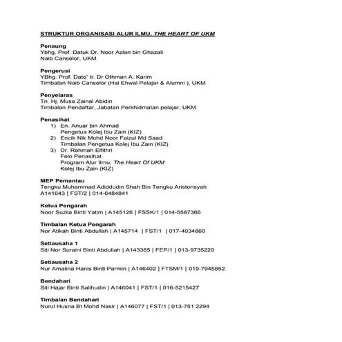 Struktur organisasi dialog | DOCX