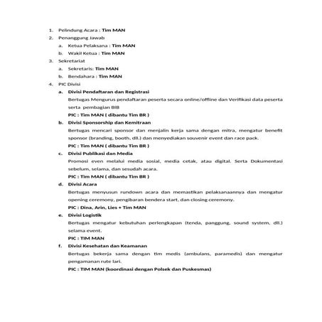Struktur Panitia Event Lari HARJAMANIS RUN 2025.docx