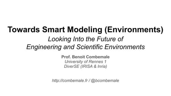 Execution Framework of the GEMOC Studio | PPT