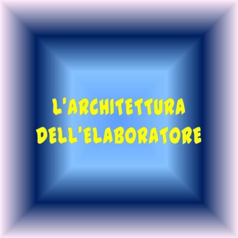 Struttura computer | PPTX