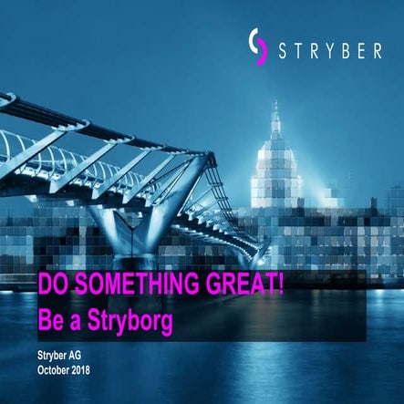 Stryber 20181025 job fair munich | PDF