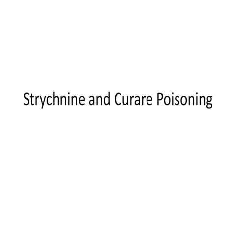 Strychnine-and-Curare-Poisoning slide share.pptx