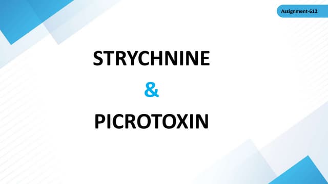Strychnine | PPT