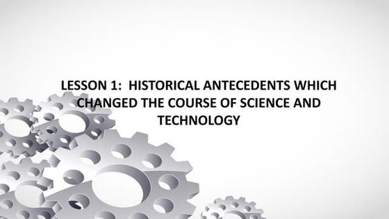 Science and Technology and Society during Pre colonial Era | PPT