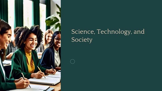 Introduction to Science, Technology and Society | PDF | Science