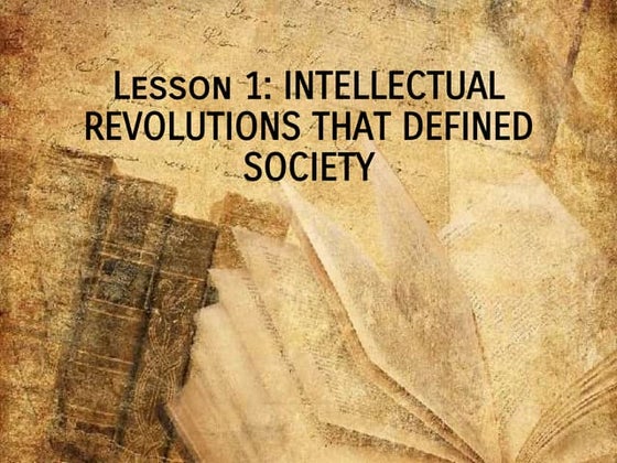 Intellectual-Revolutions-that-defined-Society.pptx | Physics | Science